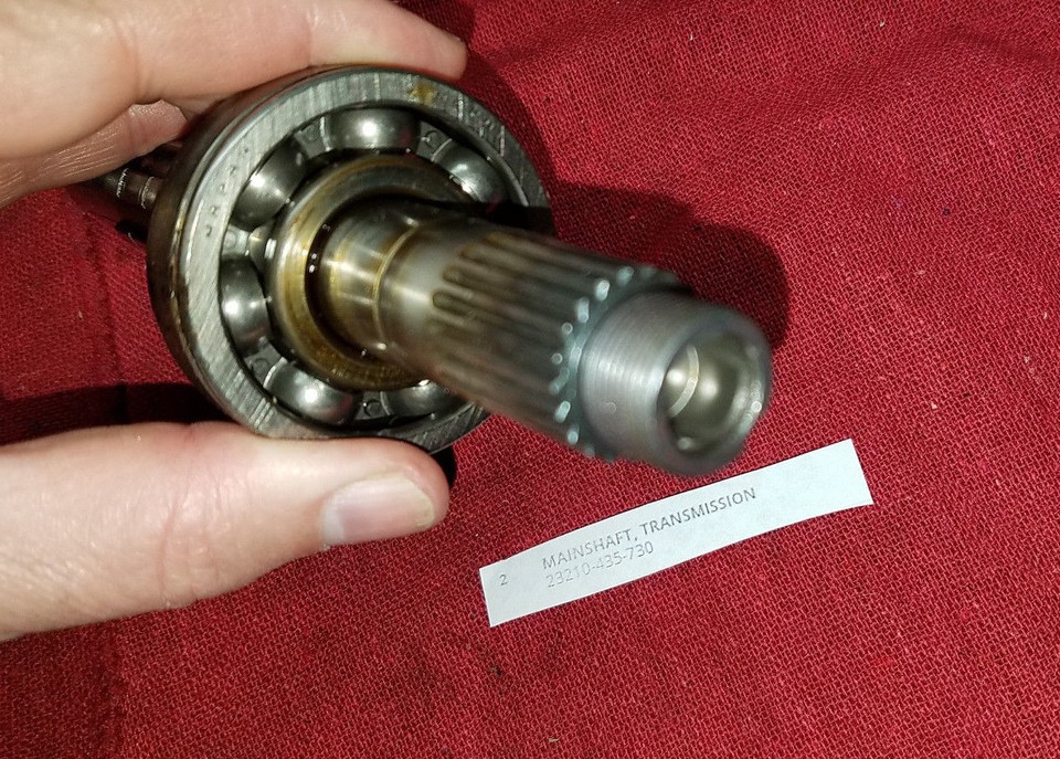 XR500R HONDA 1982 XR 500 R 82 XR500 TRANSMISSION MAINSHAFT | eBay