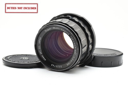 No Yellow* [MINT] PENTAX SMC Takumar 105mm F/2.4 Lens 6×7 67 67ⅡFrom ...