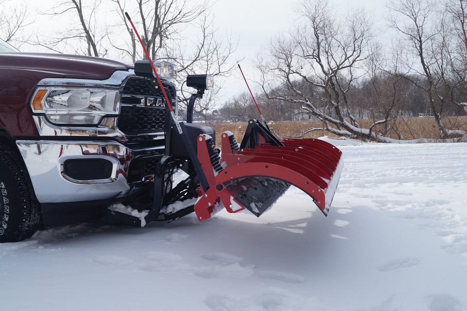 Hiniker 9' Reversible C-Plow Trip edge Heavy Duty Poly MB Commercial ...