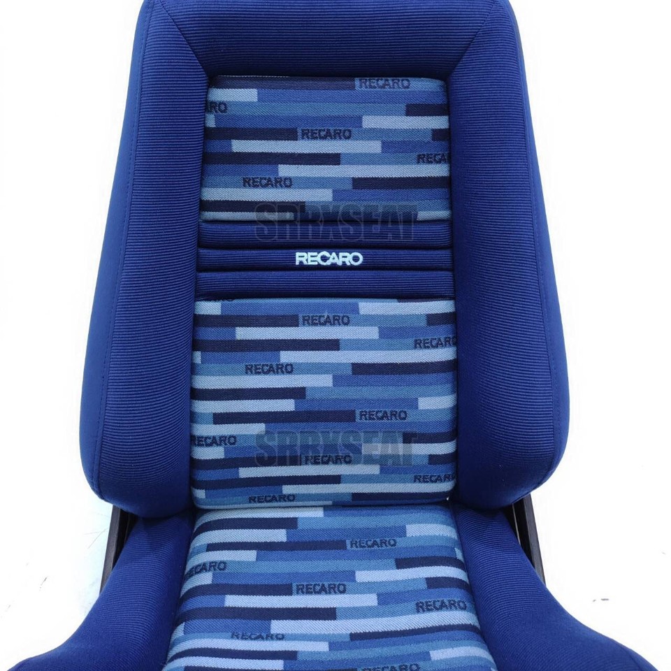 Authentic Recaro LXB Cross Blue Scattering 1 PAIR Full Set Suede Third ...