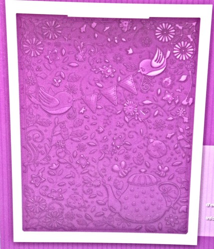 Gemini 3D Celebrate Embossing Folder Size 5x7 New Crafters Companion ...