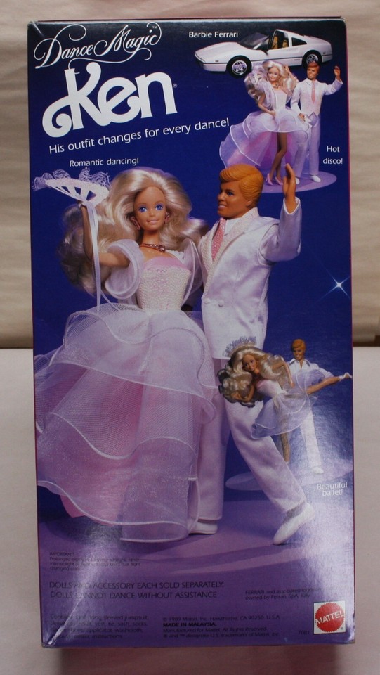 1989 MATTLE BARBIE DANCE MAGIC KEN MIB 7081 | eBay