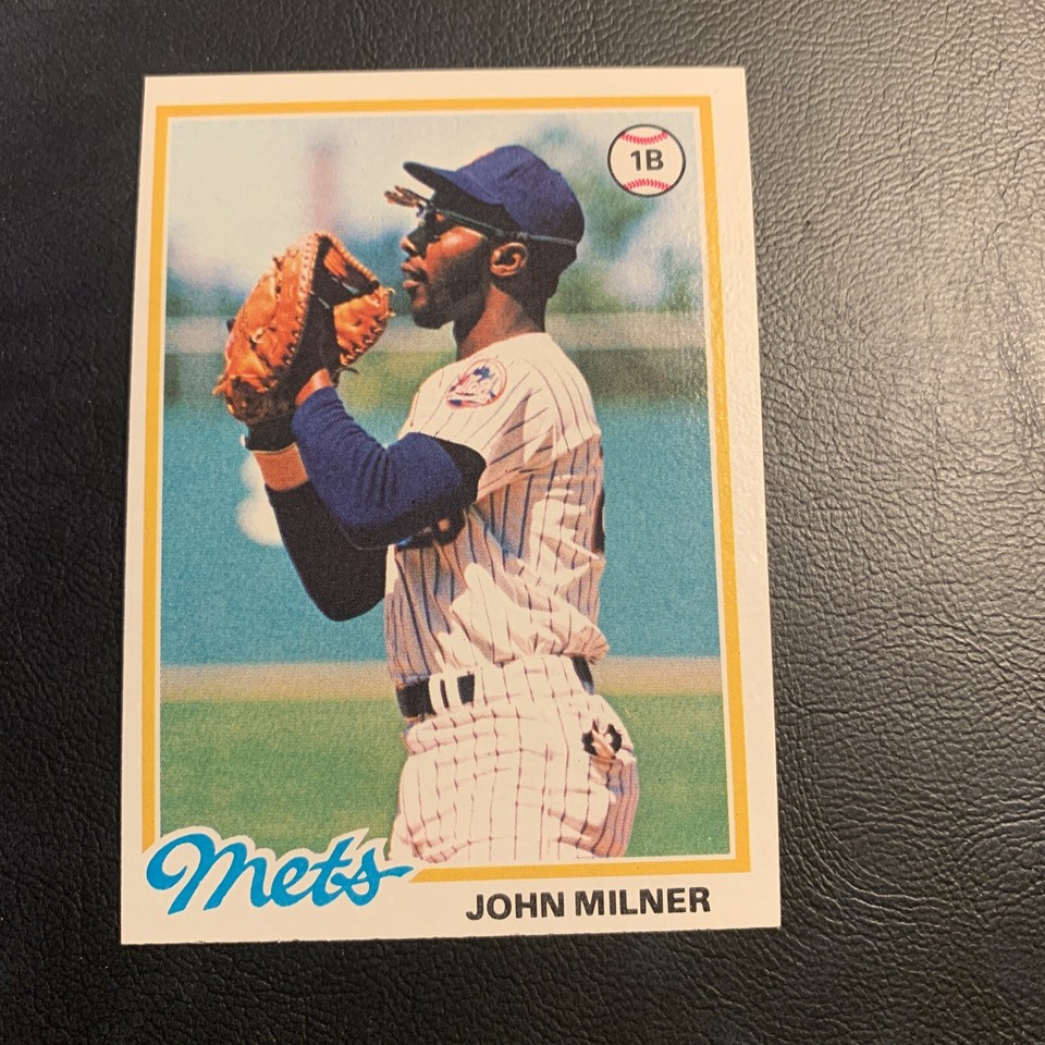 #304 John Milner New York Mets 1978 Topps Baseball Card Cb16 | eBay