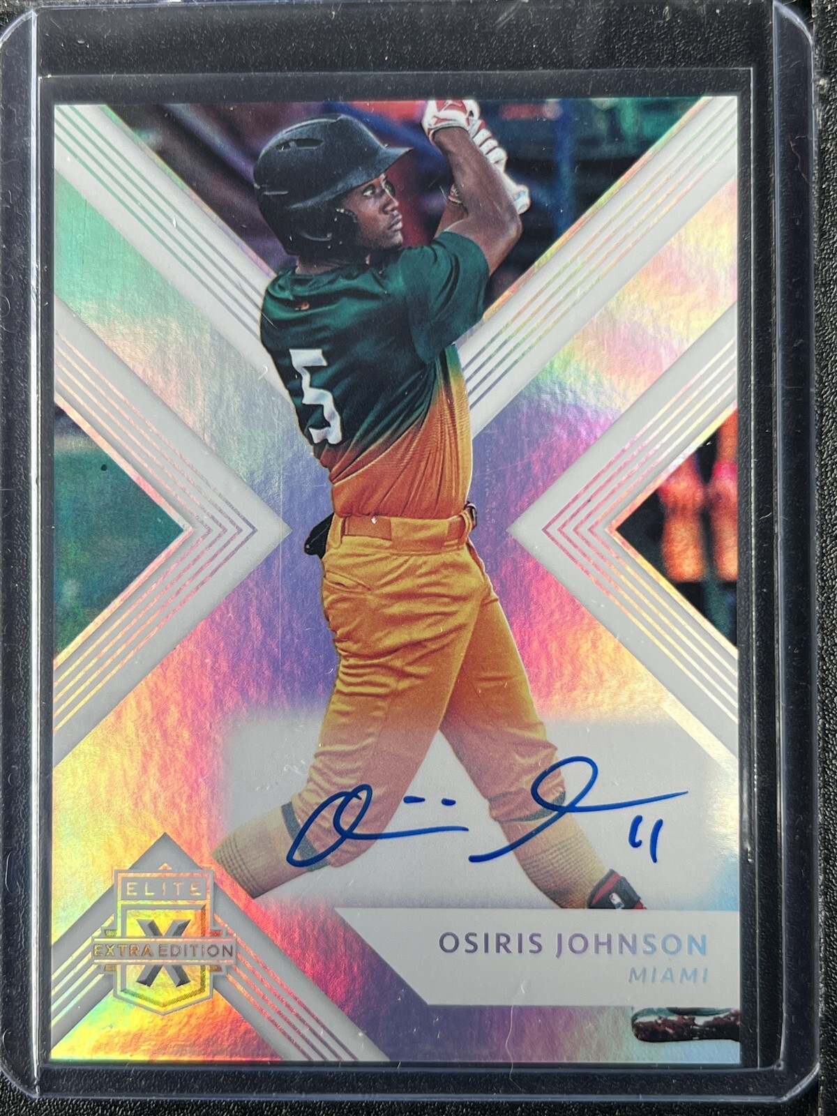 Johnson, Osiris - 2018 Elite Extra Edition - Autograph | eBay