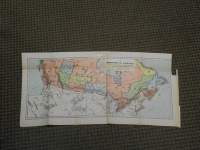 Pre-1900 - Map Of The Dominion Of Canada