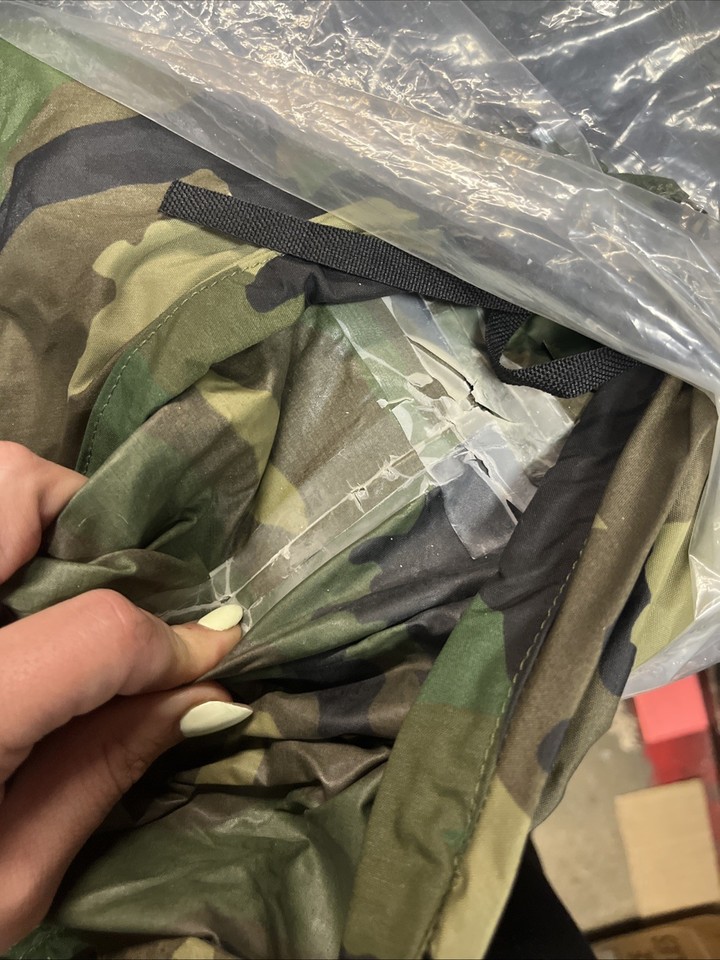 US Army Wet Weather Parka - Woodland - Large - 8405-01-443-9626 - New ...
