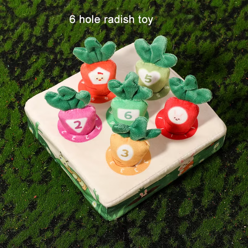 Baby Carrot Harvest Game Montessori Toy Pull Turnip Toddler Motor ...