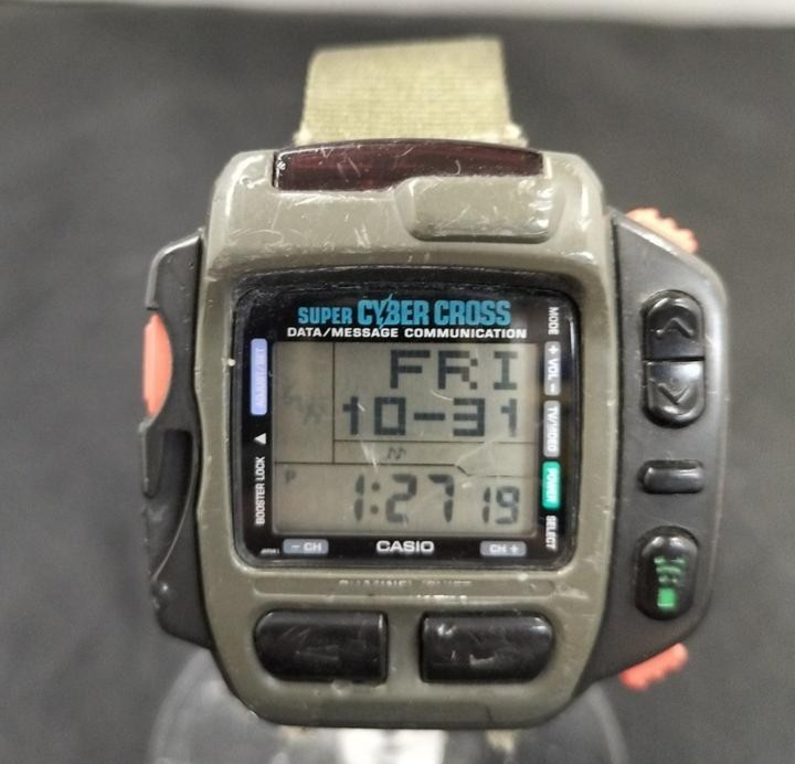 Casio Super Cyber Cross JG-200 Vintage Digital Super Optical ...