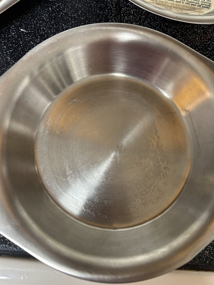 Revere Ware Shallow Au Gratin Pans Full Copper Bottom Set Of 3! | eBay