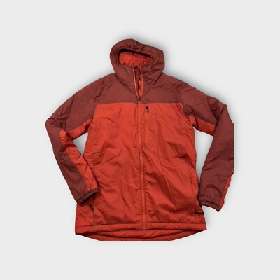 Orange Burton AK FZ Insulator Hooded Jacket Men's L Large | eBay