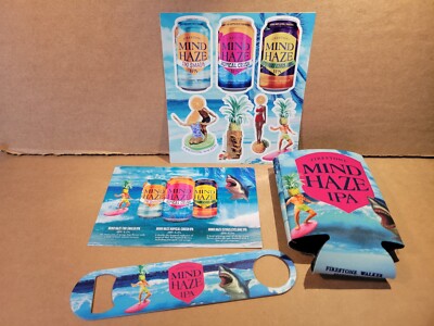 Firestone Walker Mid Haze Bottle Opener, Coozie & Decals Tropical IPAs ...