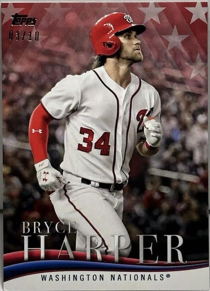 2018 Topps Update Series - Target Bryce Harper Highlights Bryce Harper ...