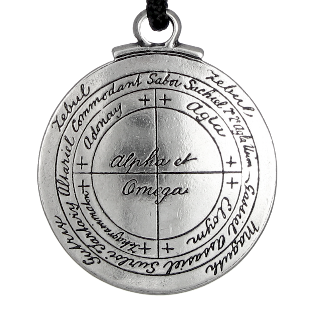 Talisman for Good Luck Pendant Seal of Solomon Amulet Hermetic kabbalah ...