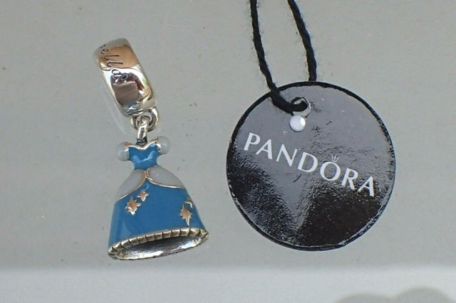 PANDORA Disney Cinderella’s Dress Charm 791578ENMX for sale online | eBay