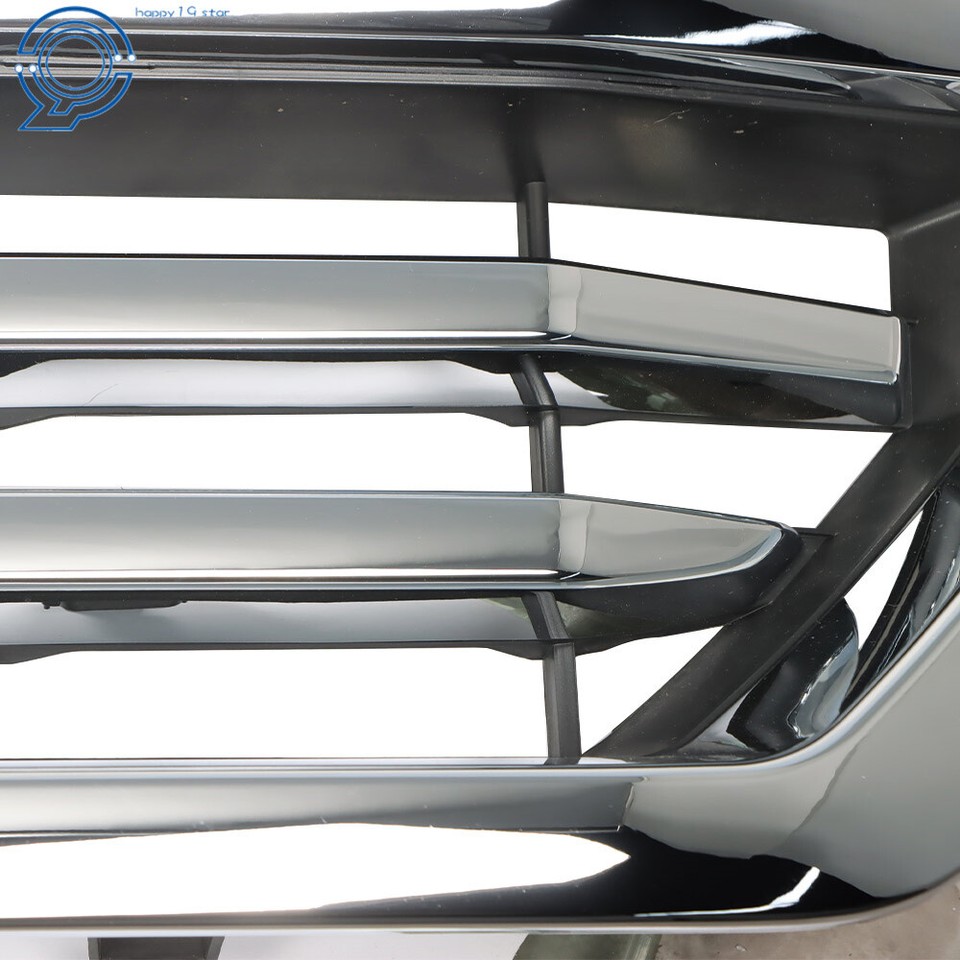 Front Bumper Grille Chrome For 2016-2018 Chevrolet Silverado 1500 ...