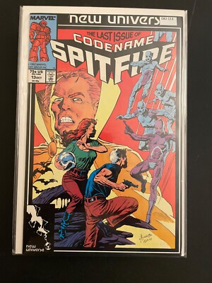 Code Name Spitfire 13 Last Issue High Grade 8.5 Marvel Comic Book D82-113 | eBay