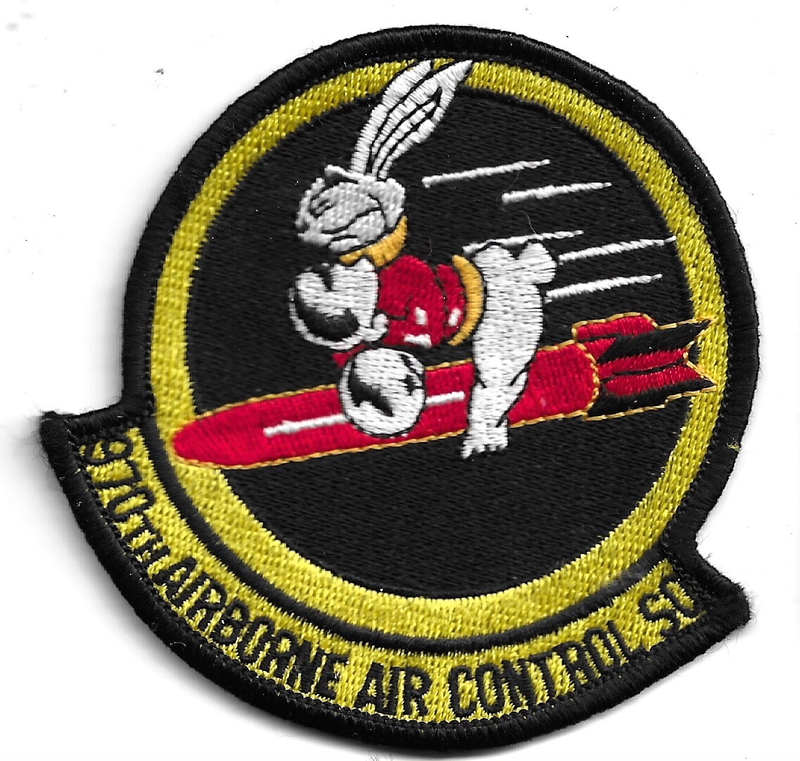 USAF PATCH 970 AIRBORNE AIR CONTROL SQUADRON US AIR FORCE SQUADRON PATCH | eBay