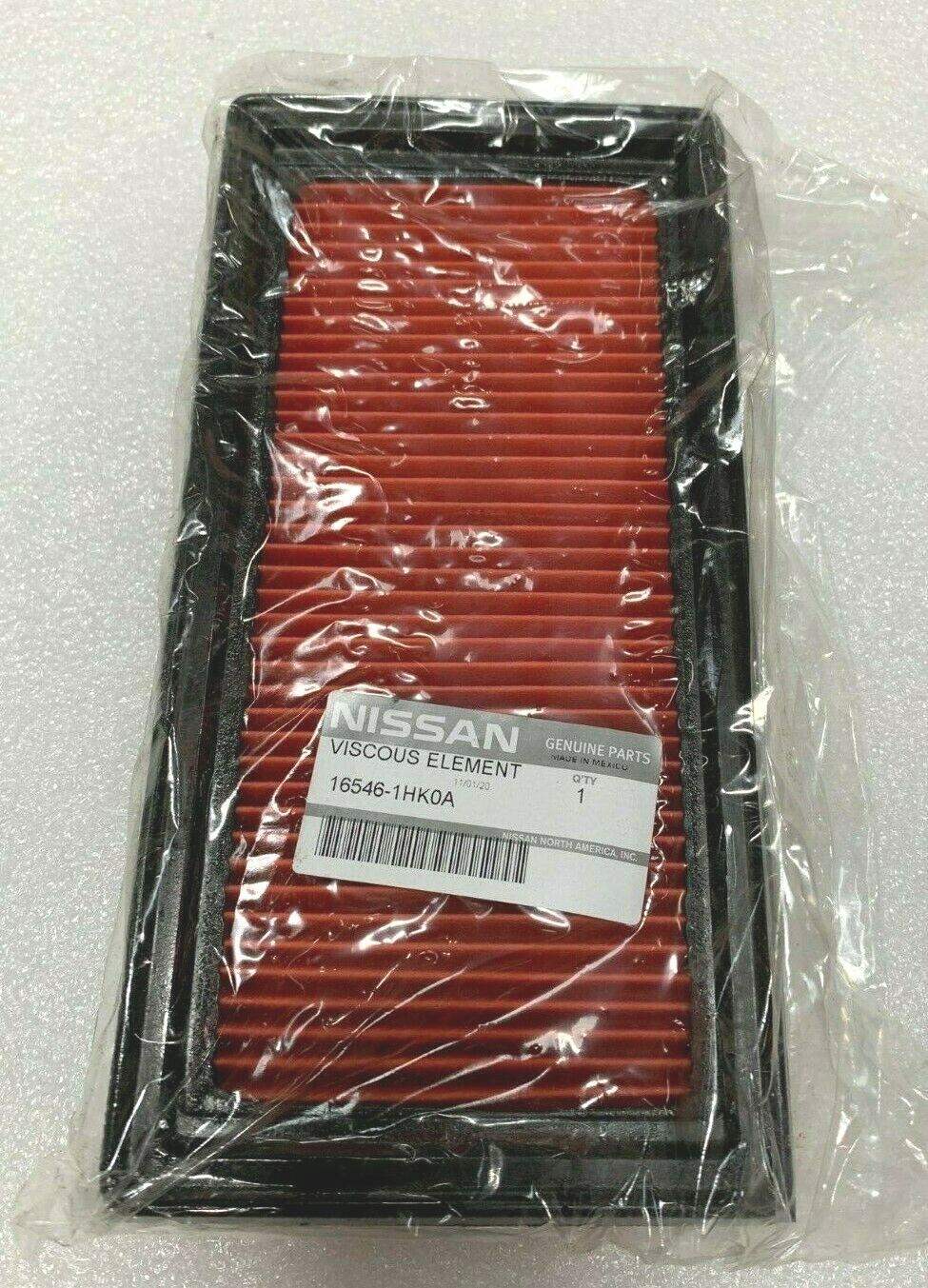 GENUINE OEM Nissan Engine Air Filter for Versa Versa Note (16546-1HK0A ...