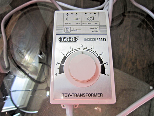 LEAHMANN LGB G SCALE TOY TRANSFORMER 5003/110 TESTED WORKS GOOD | eBay