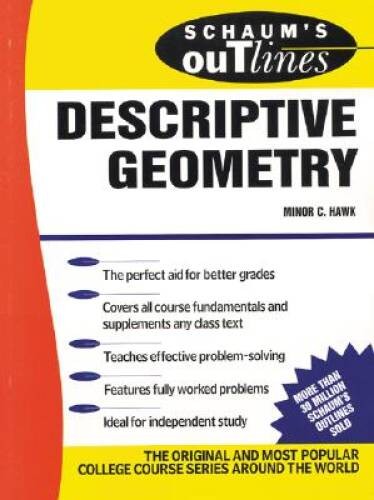 Schaums Outline of Descriptive Geometry (Schaums) - Paperback - GOOD ...