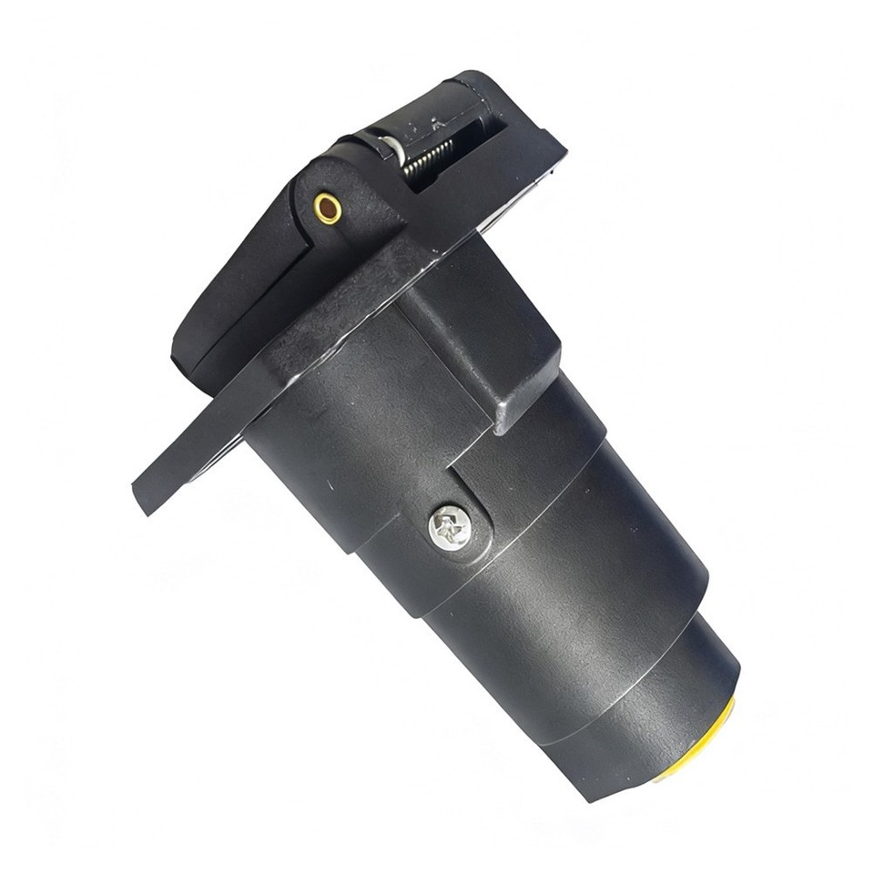 Truck Side Female 7 Pin RV Blade Trailer Wiring Harness Connector ...