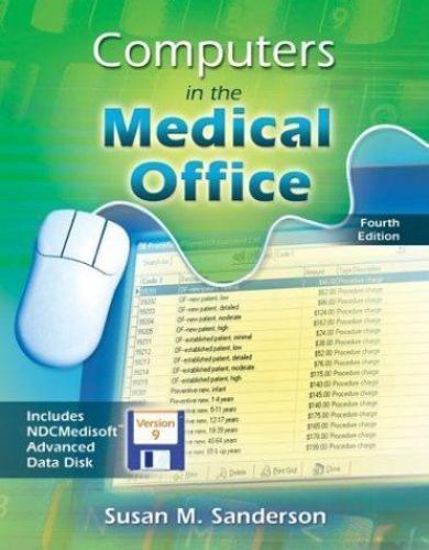 Computers in the Medical Office by Susan Sanderson (2004, Diskette ...