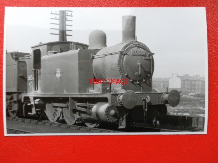PHOTO LMS EX CALEDONIAN DOCK TANK LOCO NO 56155 ON SHED AT POLMADIE 15 ...