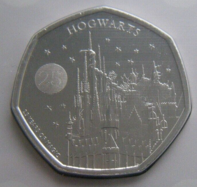 Harry Potter 50p Fifty Pence 8 Coin Collection 2022 / 2023 / 2024 /2025 ...