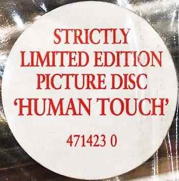 PICTURE DISC Bruce Springsteen Human Touch PICTURE DISC Columbia | eBay