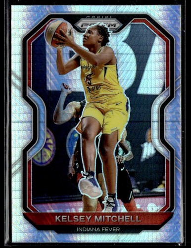 Kelsey Mitchell 2021-22 Panini Prizm WNBA Hyper #12 Indiana Fever | eBay
