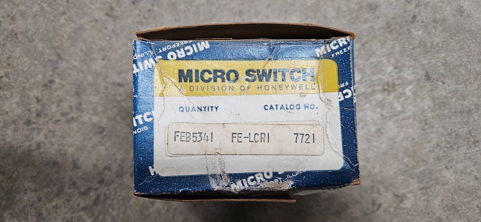 Honeywell Micro Switch FE-LCRI | eBay