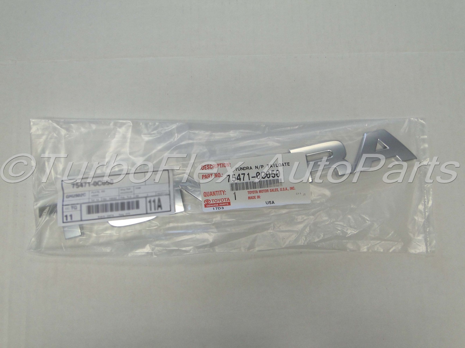 Toyota Tundra 2007-2013 Tailgate Emblem Genuine OEM 75471-0C050 | eBay