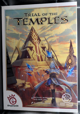 Trial of the Temples Board Game - Deep Water Games - New/Sealed | eBay