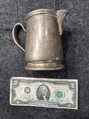 Grand Silver Company Wear-Brite concord Cream Pitcher Creamer 3 3/4 ...