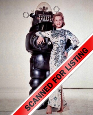 ANNE FRANCIS & ROBBY THE ROBOT 8X10 PHOTO #696 FORBIDDEN PLANET | eBay