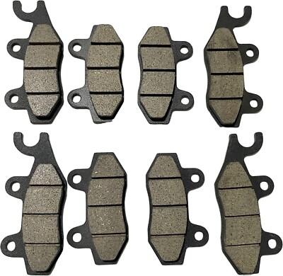 Front & Rear L&R Brake Pads for Hisun UTV 400 450 500 550 700 750 Axis ...