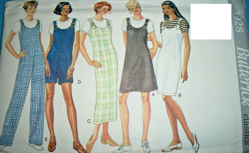 V👗3928 PATRON BUTTERICK 5 CREATIONS ROBE OU COMBI CHASUBLE POP 40 AU 44 ...