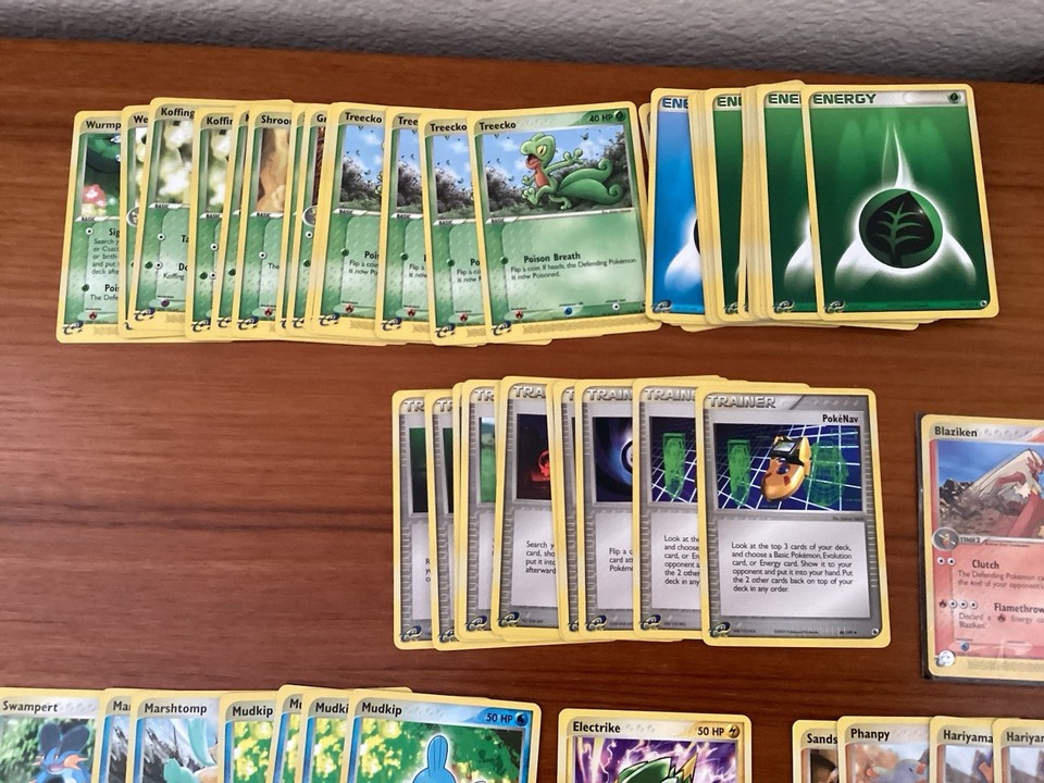 Mixed Lot of EX RUBY & SAPPHIRE & EXPEDITION E-Reader Cards Pokemon TCG ...