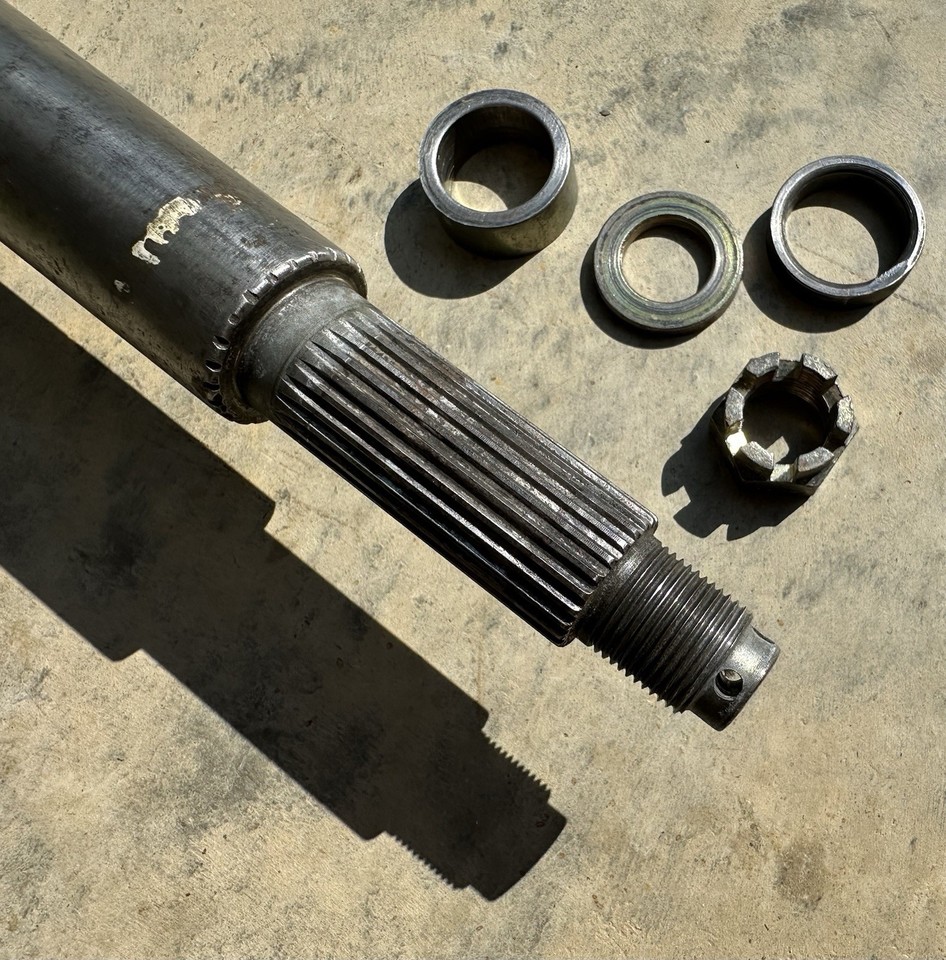 Honda ATC250r Extended Rear Axle ATC 250 R Wide 250 R Dura Blue Graydon ...