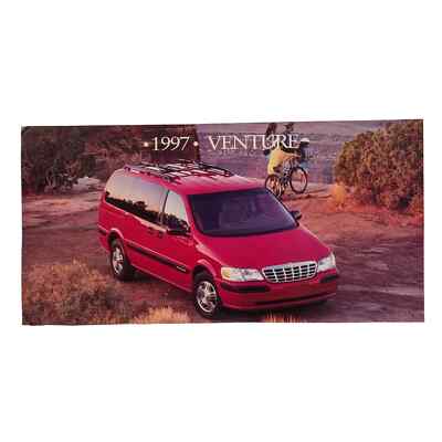 1997 97 Chevy Venture Minivan Van Dealer Poster Promotional 34" x 17 ...