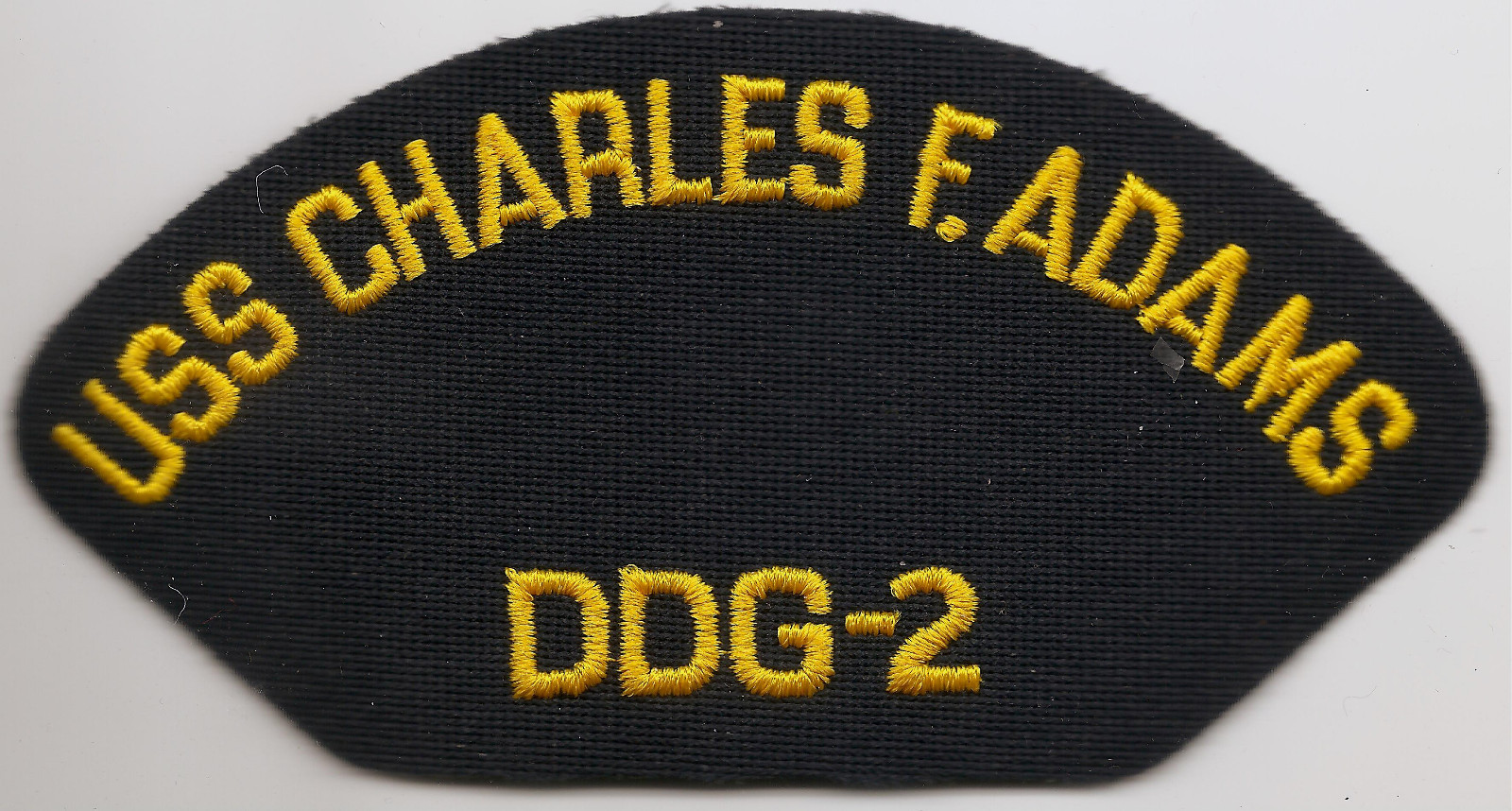 New Iron-On Hat Patches Of Vintage US Navy Ships Destroyers Carriers $5 ...