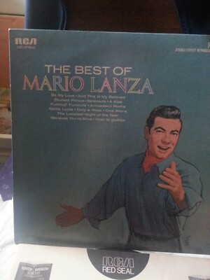 Mario Lanza The Best of Mario Lanza Record Album Vinyl LP | eBay