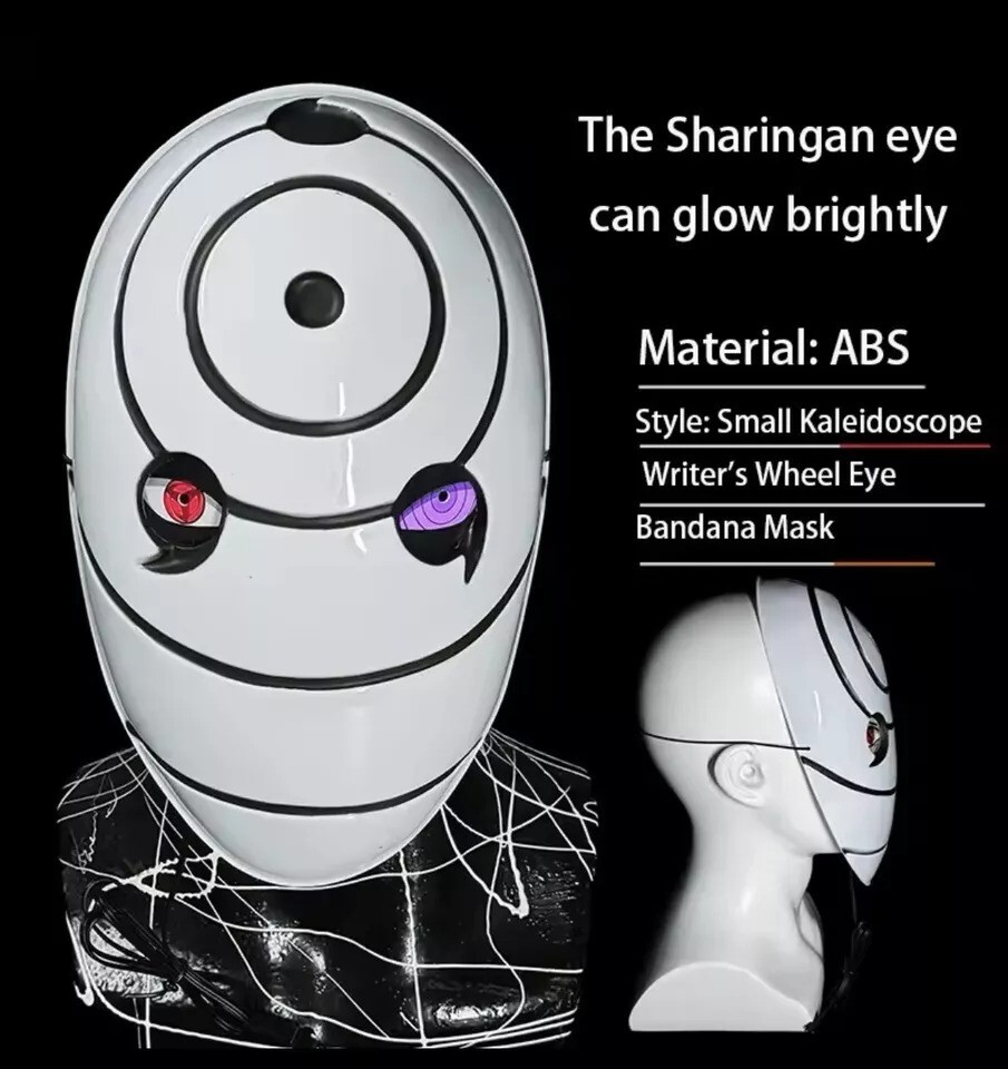 Obito Rinnegan Mask Obito Uchiha Naruto | Anime Ultra