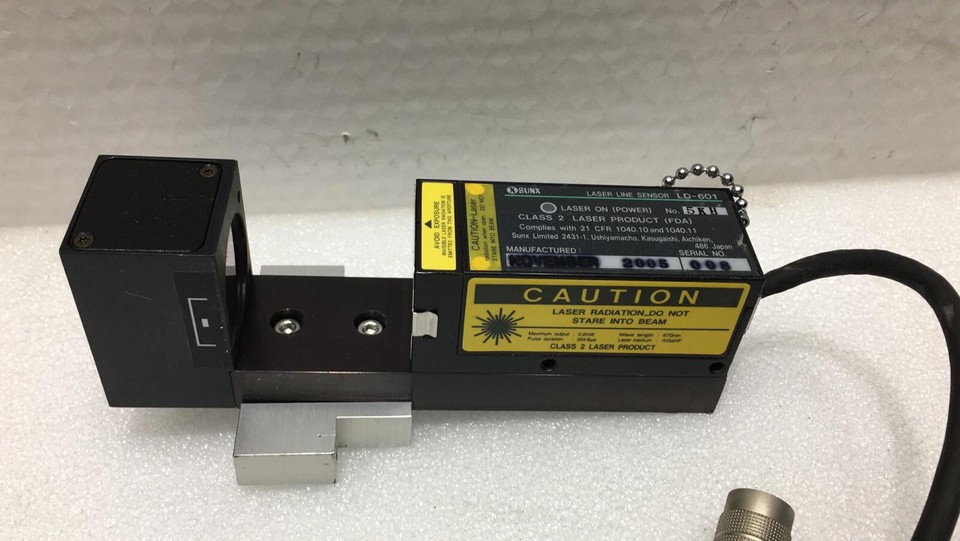 XSUNX / PANASONIC LASER LINE SENSOR LD-601 | eBay