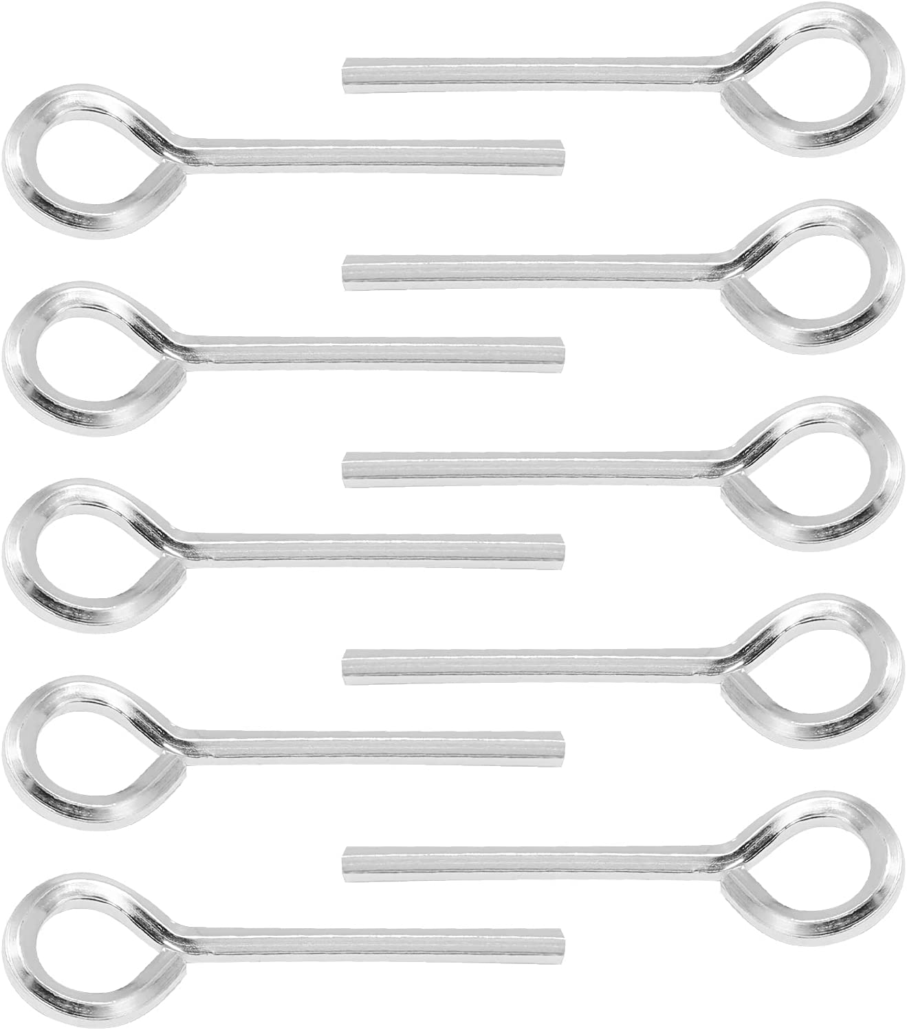 10 Pcs 5/32 Inch Allen Wrench Keychain Standard Hex Dogging Key W/ Full ...
