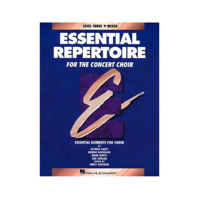 Essential Repertoire for Concert Choir Mixed Perf/Acc CDs (2) by Glenda ...