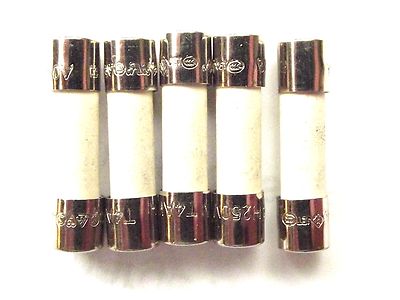 Fuse 4a 20mm HBC Ceramic T4A H 250v Anti surge time delay x5pcs | eBay UK