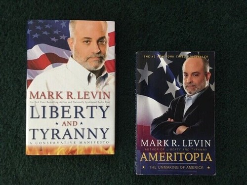 2 BOOK SET HARDCOVER - AMERITOPIA / LIBERTY AND TYRANNY by MARK LEVIN ...
