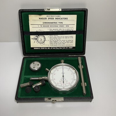 Inspection & Measurement - Speed Indicator