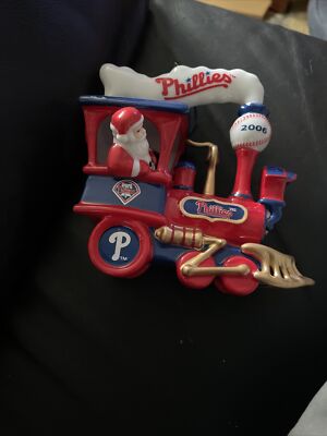 Vintage Philadelphia Phillies Santa’s Train 2006 Danbury Mint Christmas ...